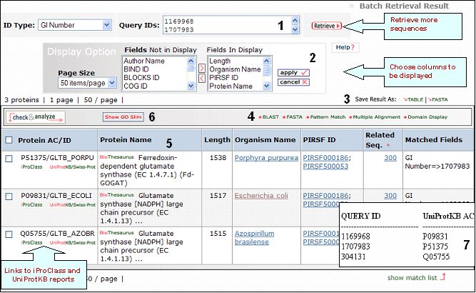 Help [PIR - Protein Information Resource]